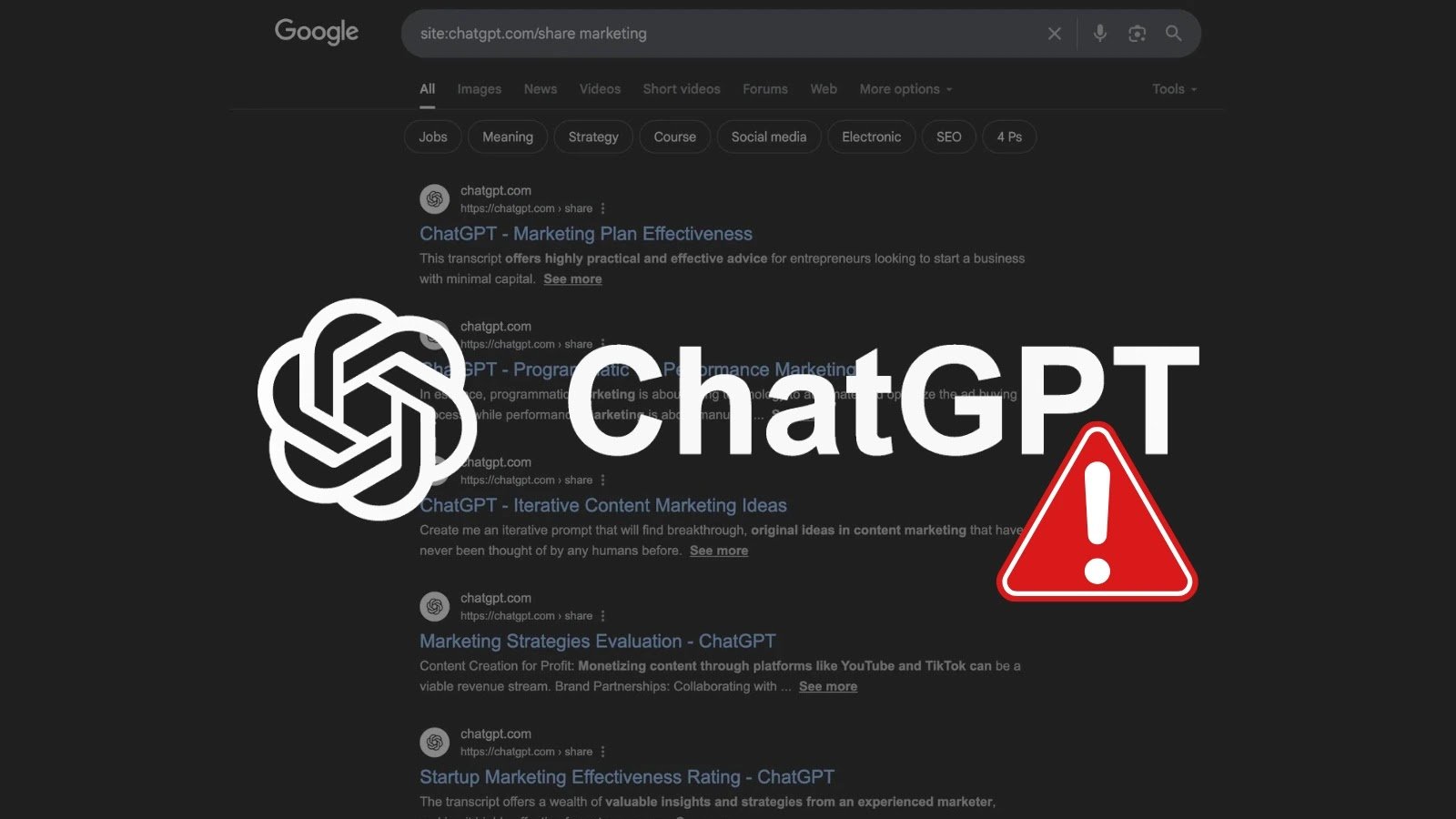 قابلیت آزمایشی دردسرساز؛ مکالمات کاربران با ChatGPT در گوگل قابل مشاهده بود